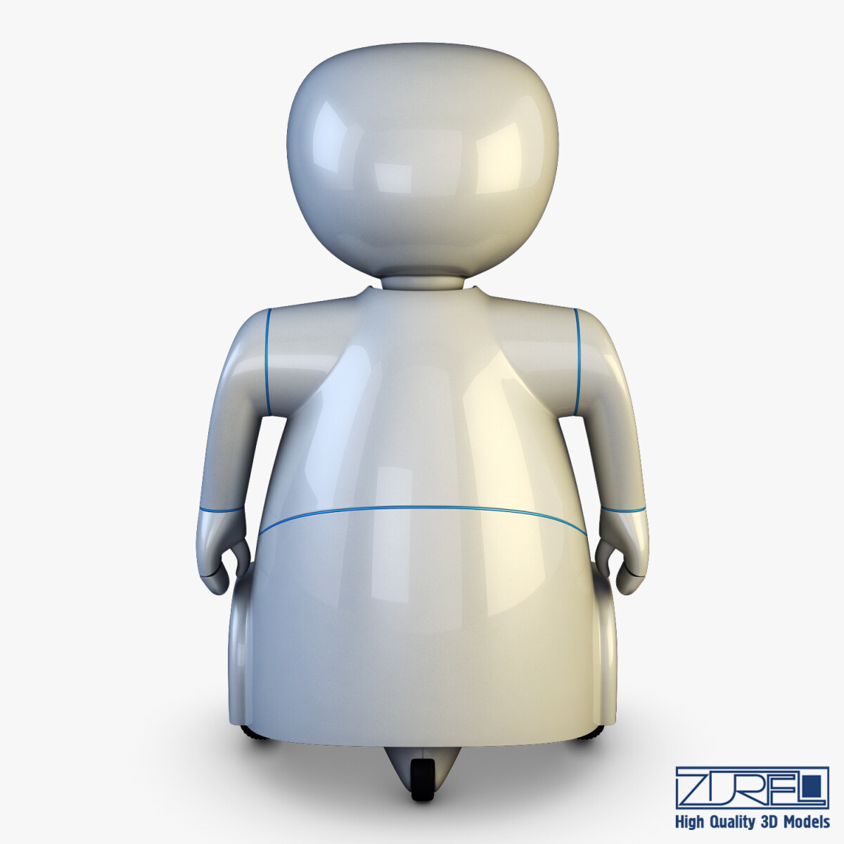 ArtStation - Pakati Robot Assistant White | Resources