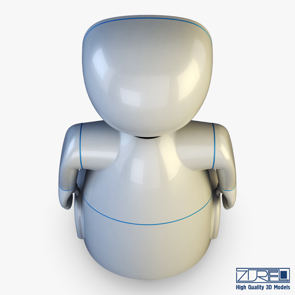 ArtStation - Pakati Robot Assistant White | Resources