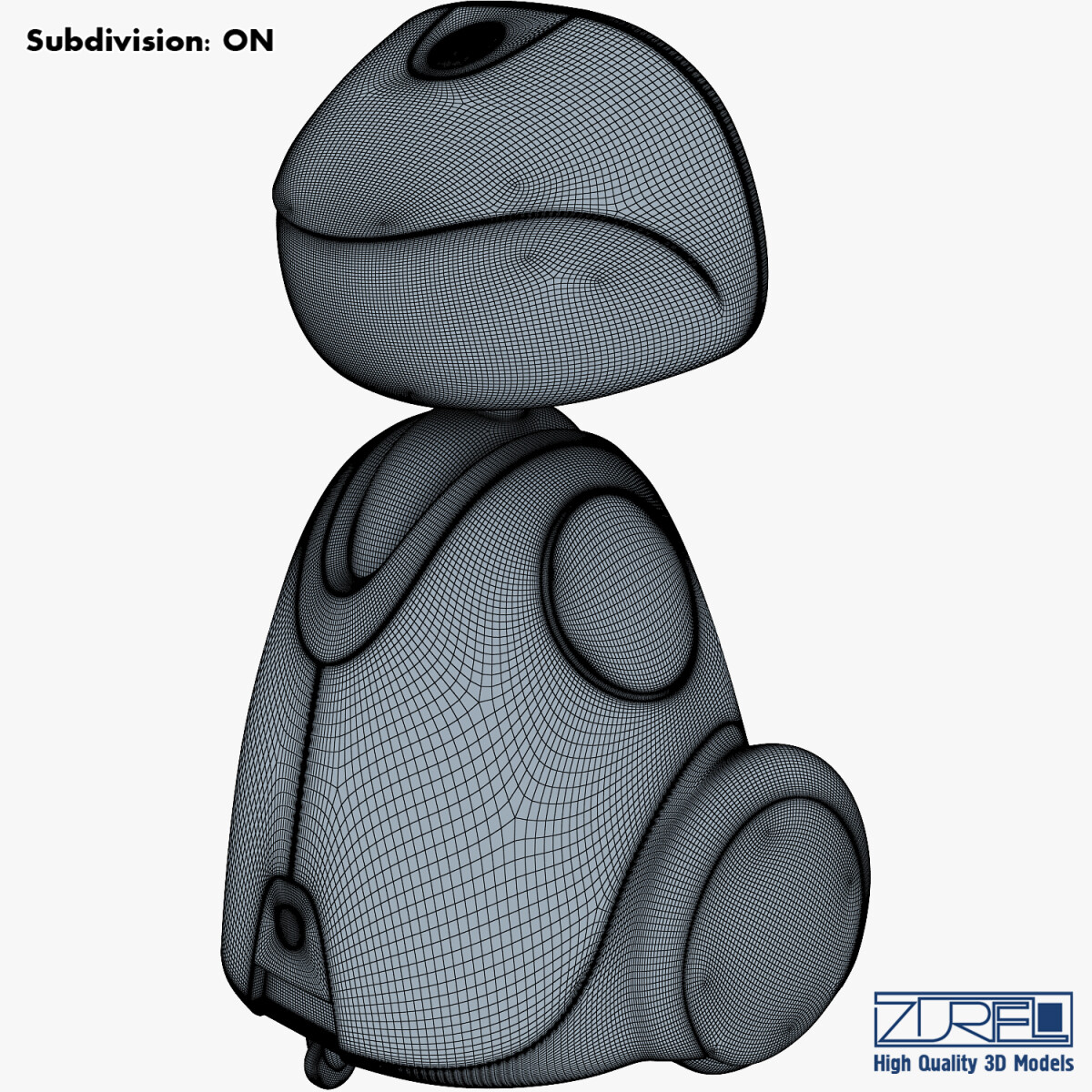 ArtStation - Buddy Robot White v 1 | Resources