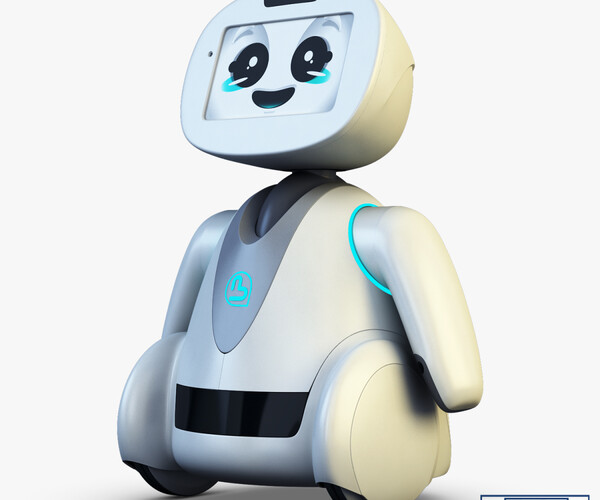 ArtStation - Buddy Robot White v 2 | Resources