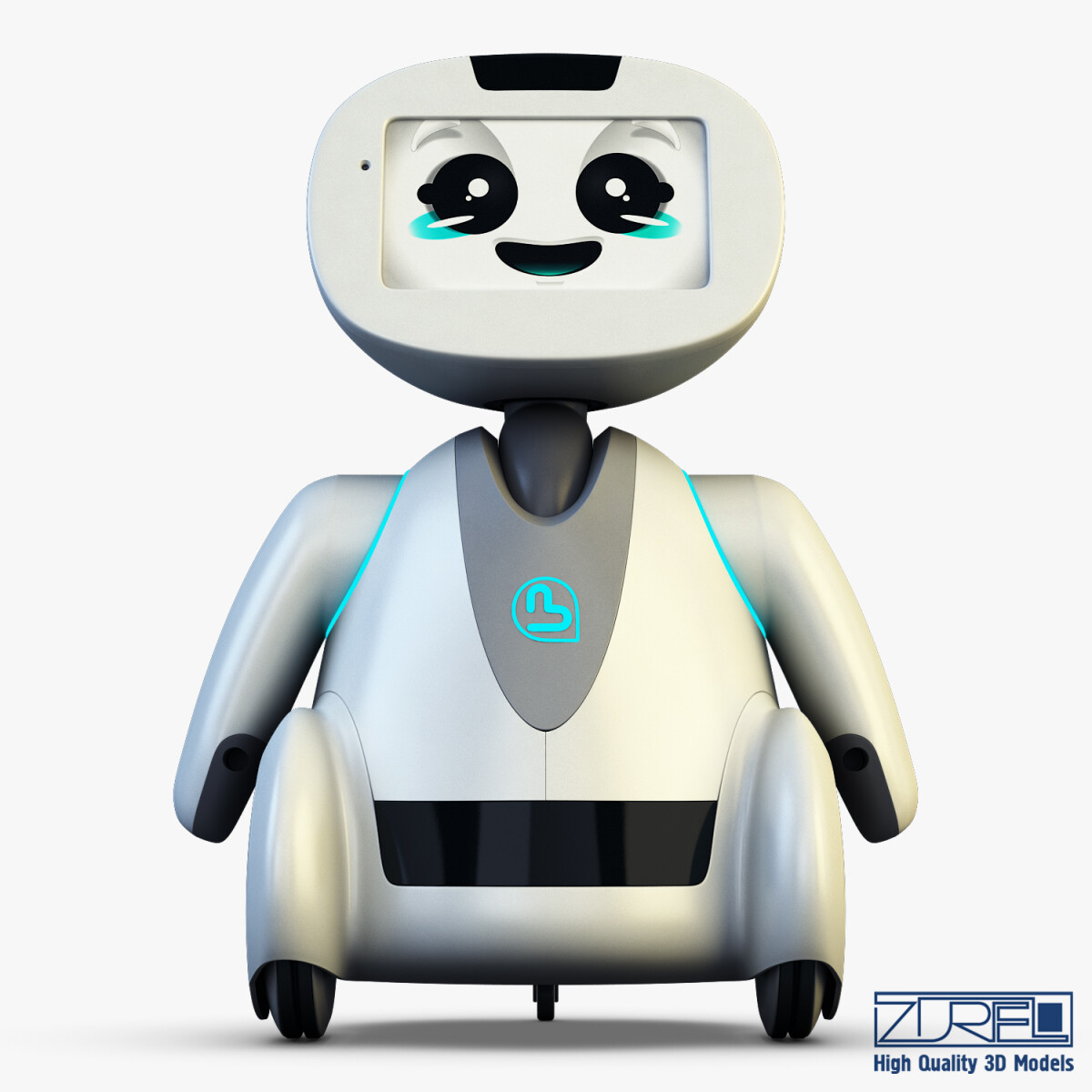 ArtStation - Buddy Robot White v 2 | Resources