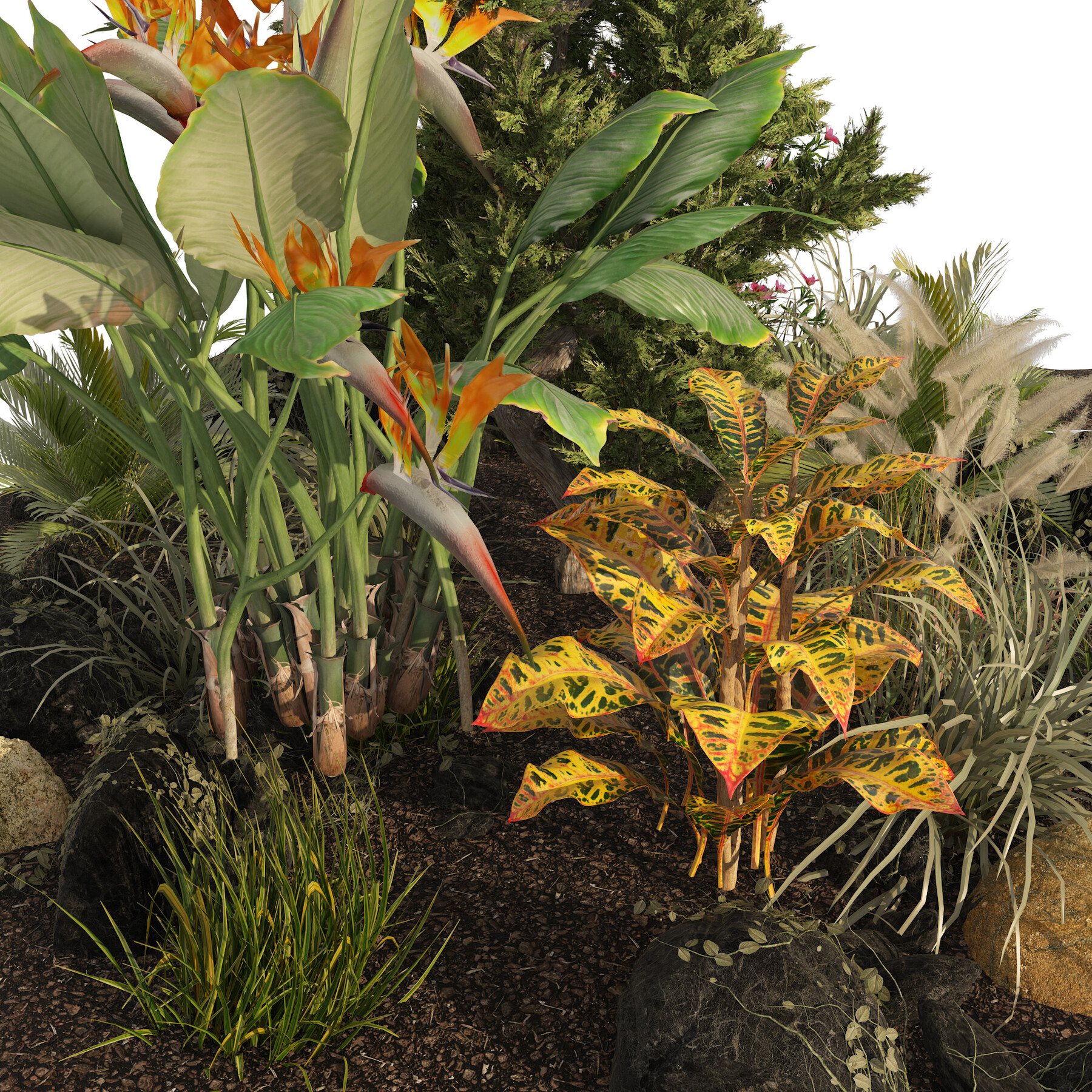 ArtStation - garden collection plant | Game Assets