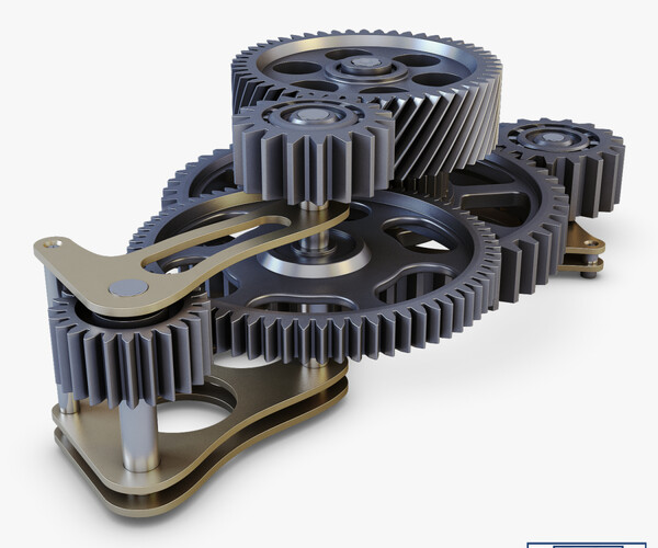 ArtStation - Gear Mechanism v 3 | Resources