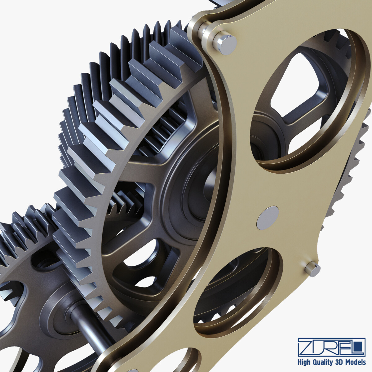 ArtStation - Gear Mechanism v 3 | Resources