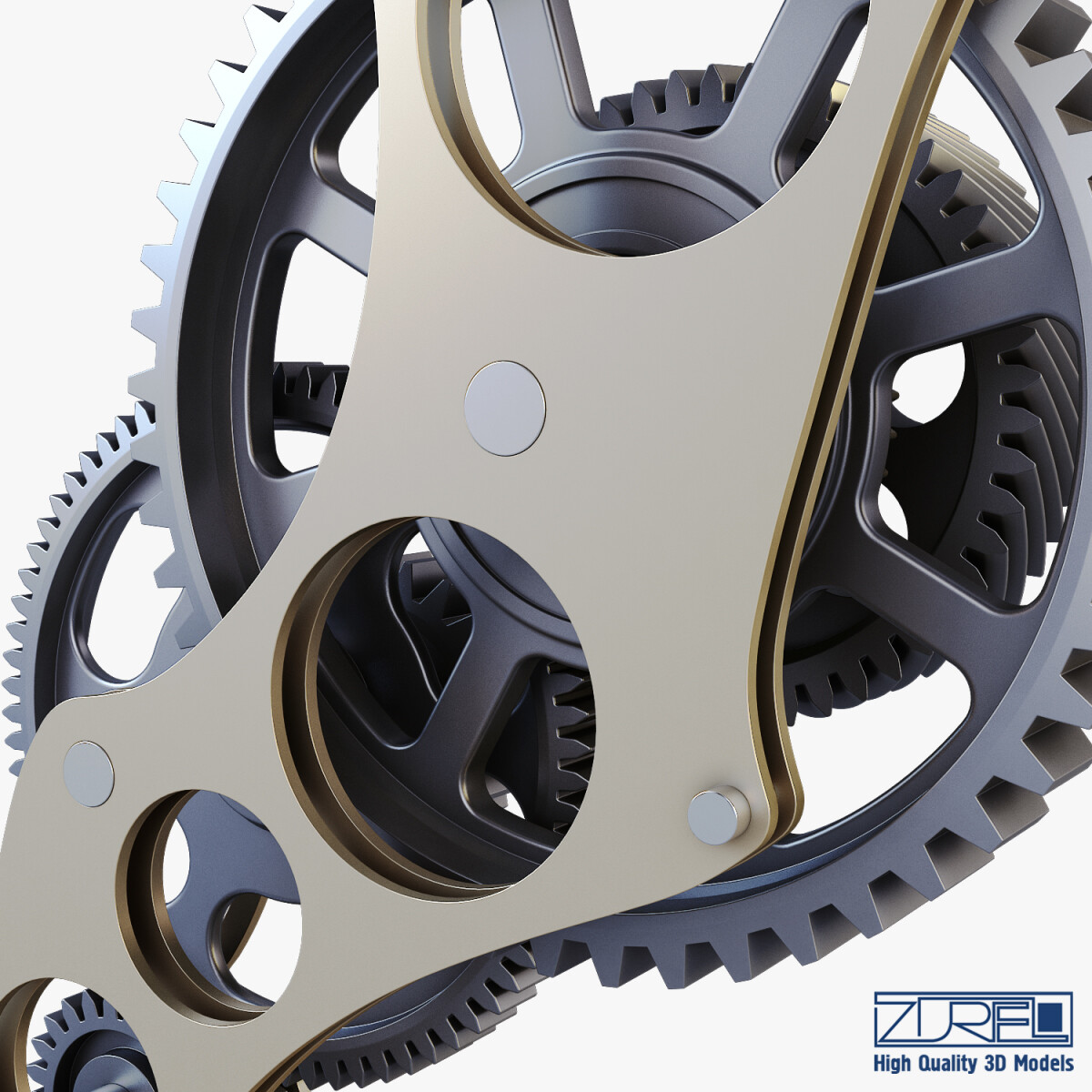 ArtStation - Gear Mechanism v 3 | Resources