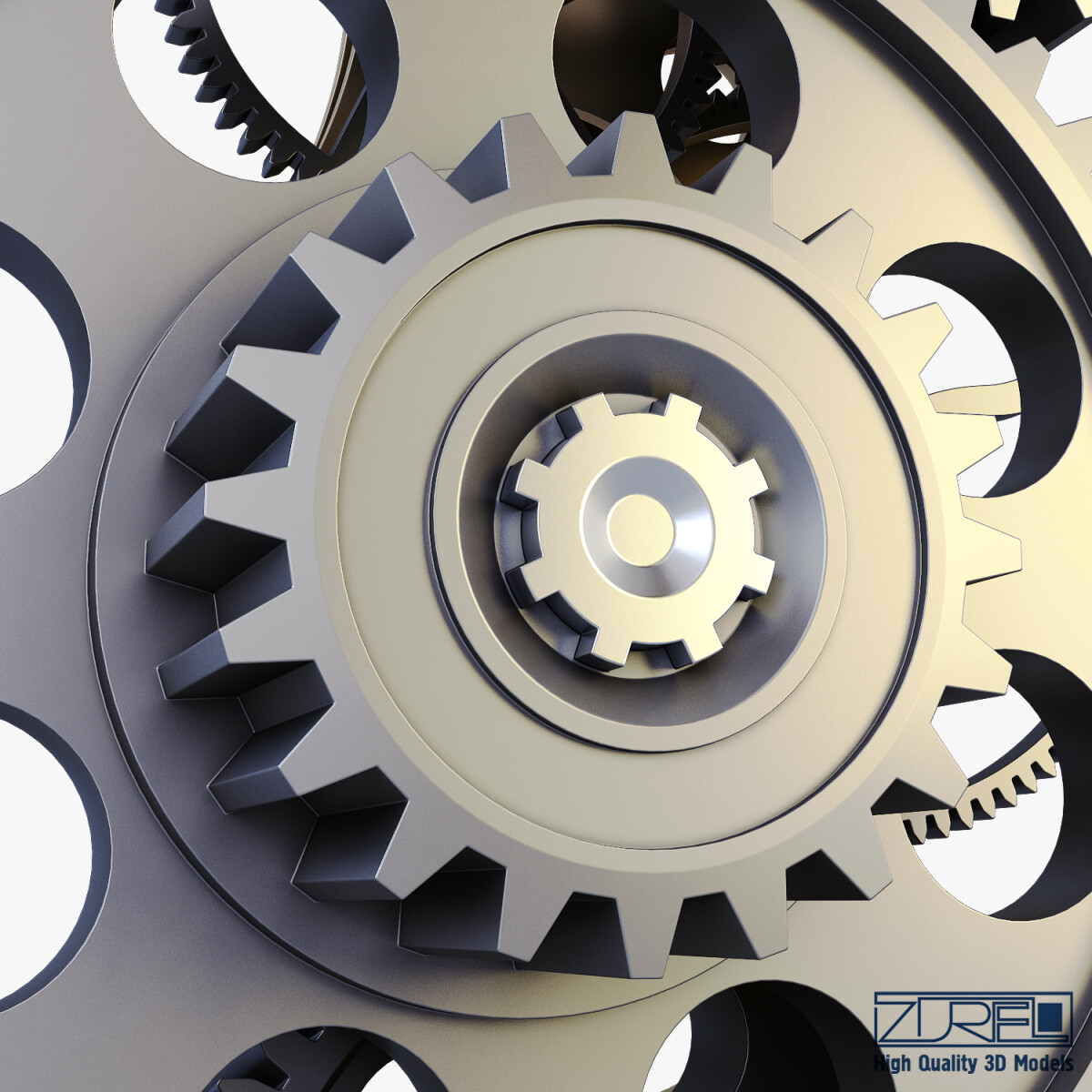 ArtStation - Gear Mechanism v 4 | Resources