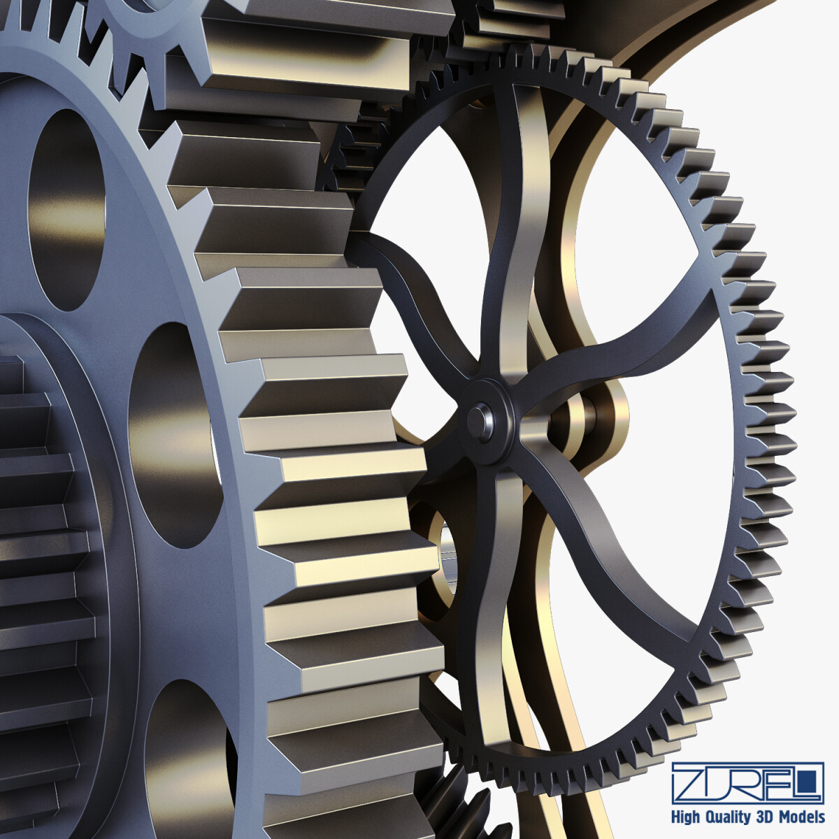 ArtStation - Gear Mechanism v 4 | Resources