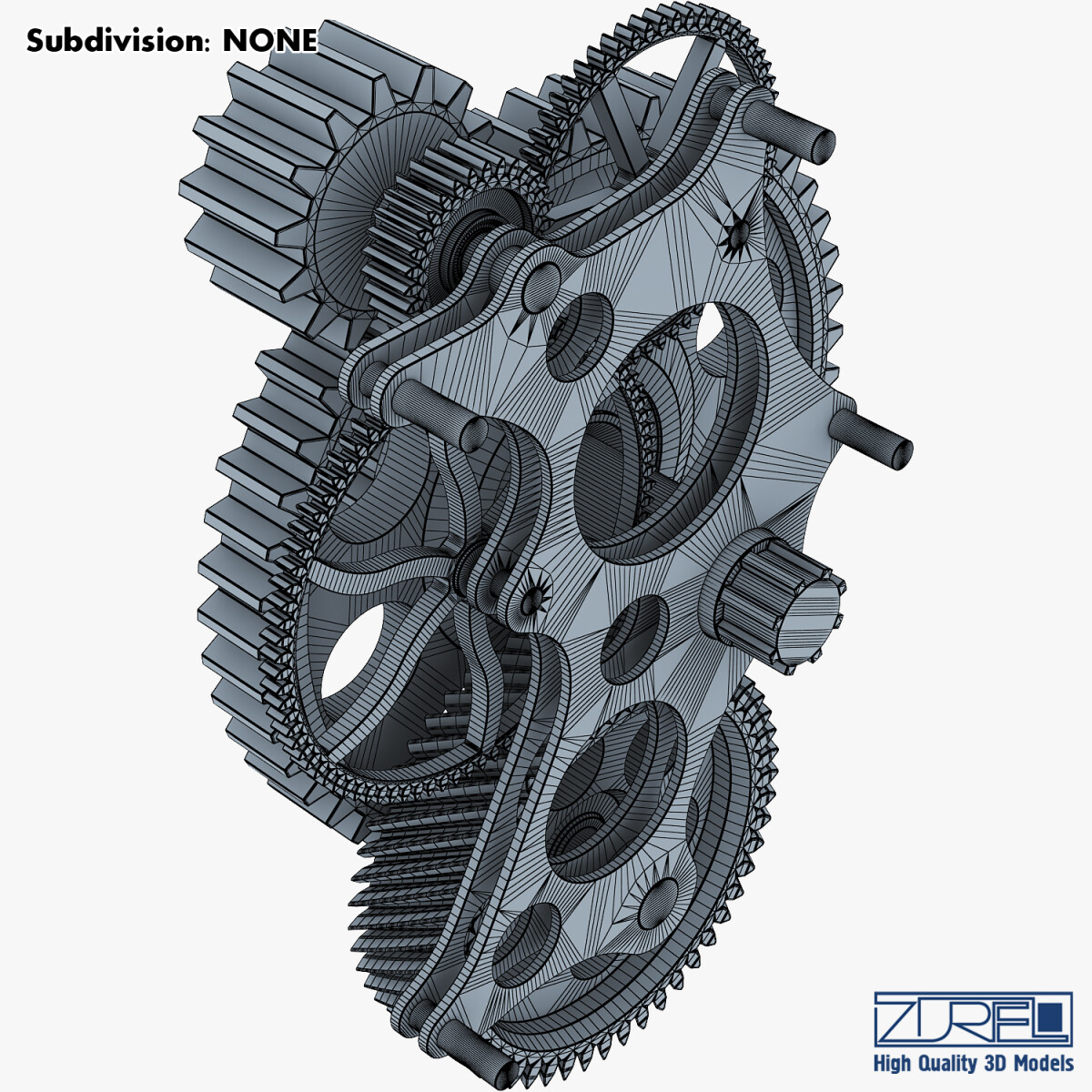 ArtStation - Gear Mechanism v 4 | Resources