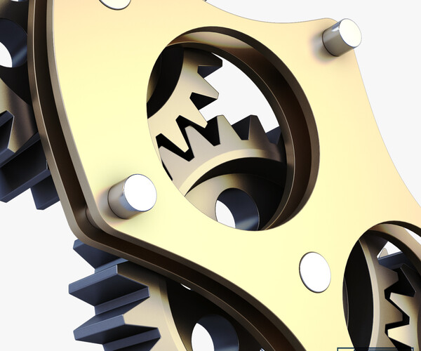 ArtStation - Gear Mechanism v 5 | Resources