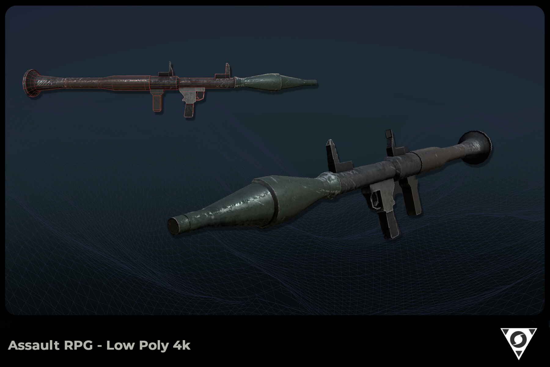 ArtStation - Assault rifle guns - FULL BUNDLE - Low Poly 4k Ready to ...