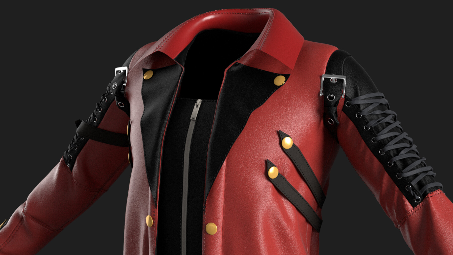 ArtStation - Jacket / Marvelous Designer / Clo 3D project + obj | Game Assets