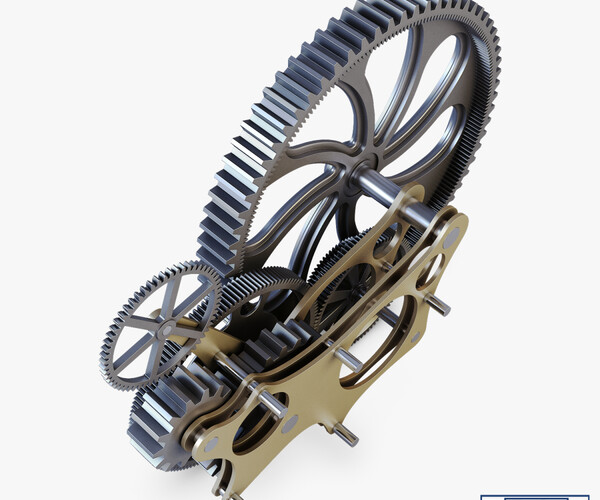 ArtStation - Gear Mechanism v 7 | Resources