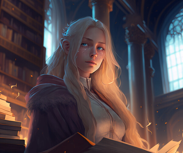 ArtStation - The Keeper of Knowledge 10 | Artworks