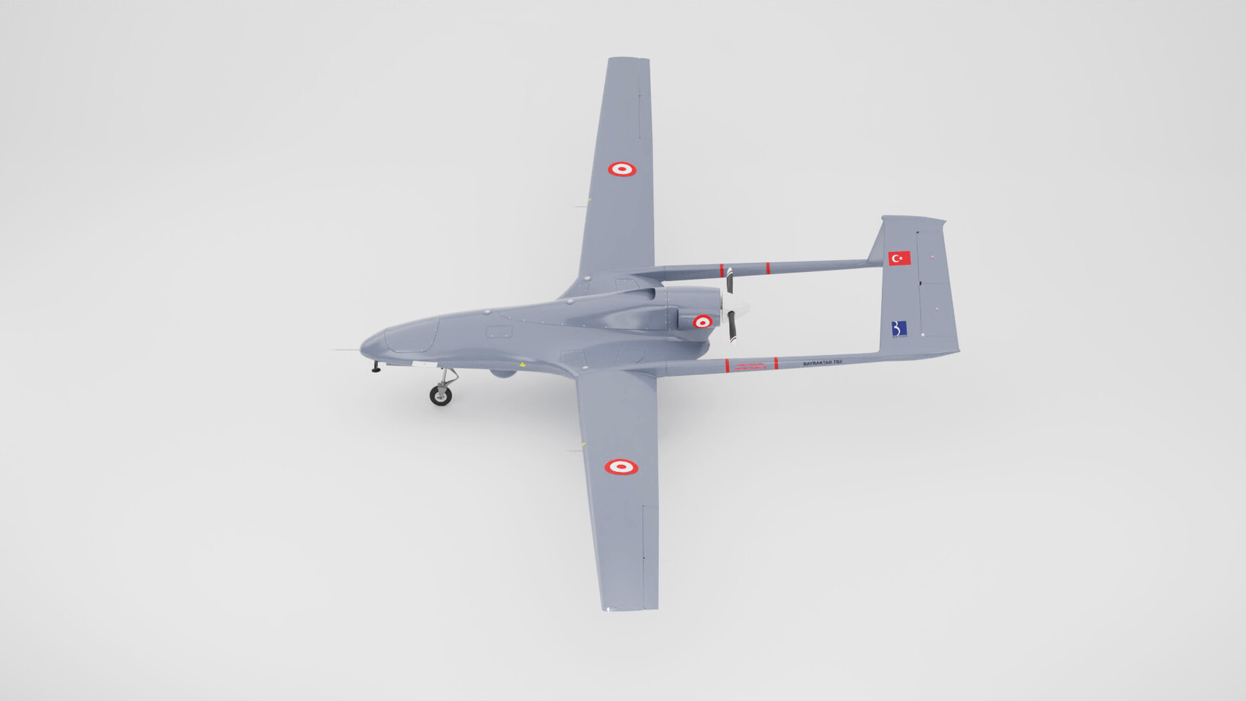 ArtStation - Bayraktar TB2 Drone 3D Model | Resources
