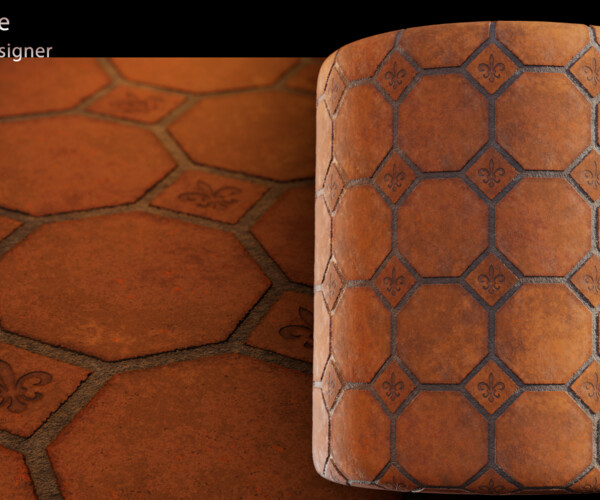ArtStation - Cement Tile | Game Assets
