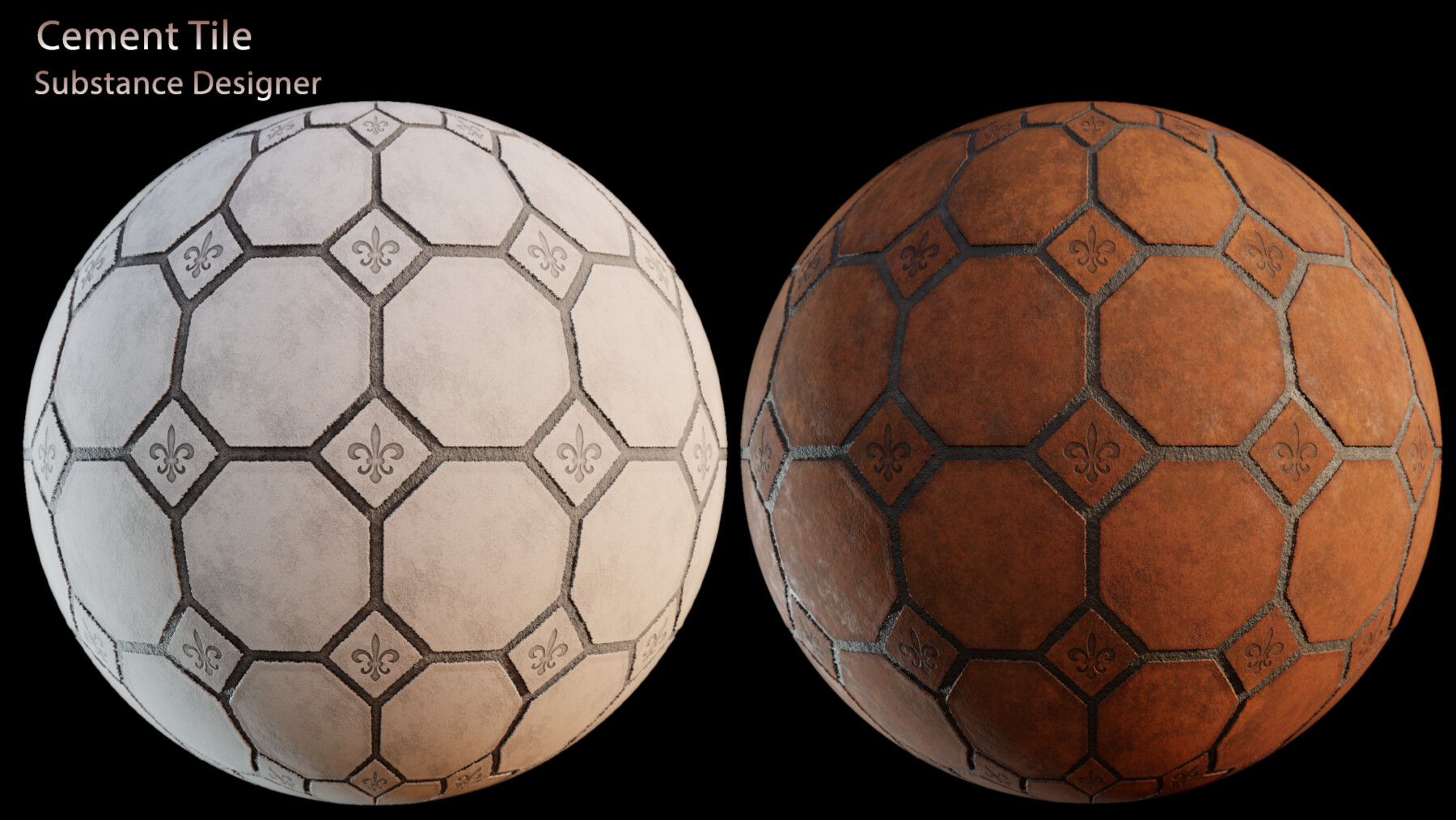 ArtStation - Cement Tile | Game Assets