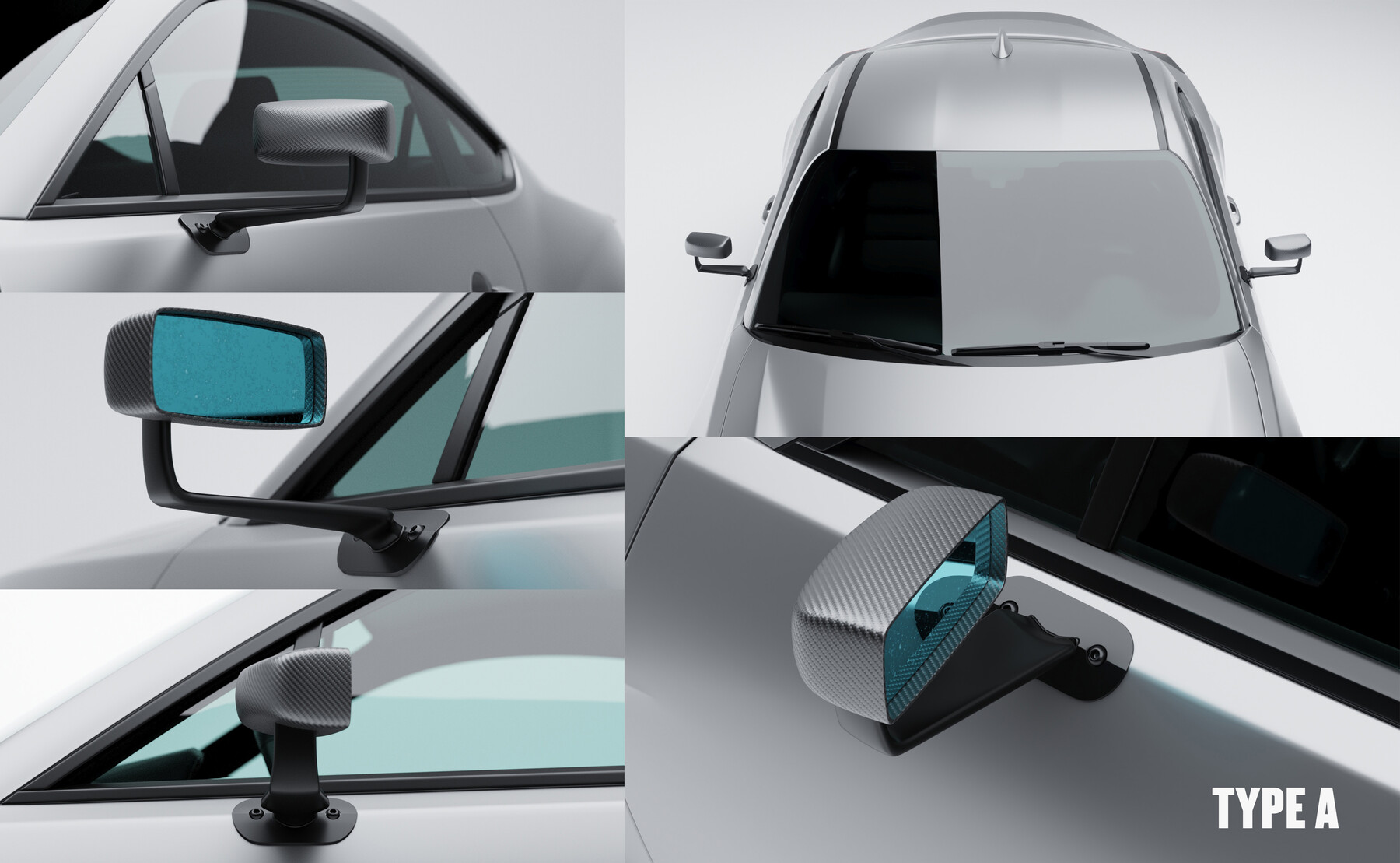 ArtStation - RACING MIRROR 3D MODEL PACKAGE VOL 1 | Game Assets