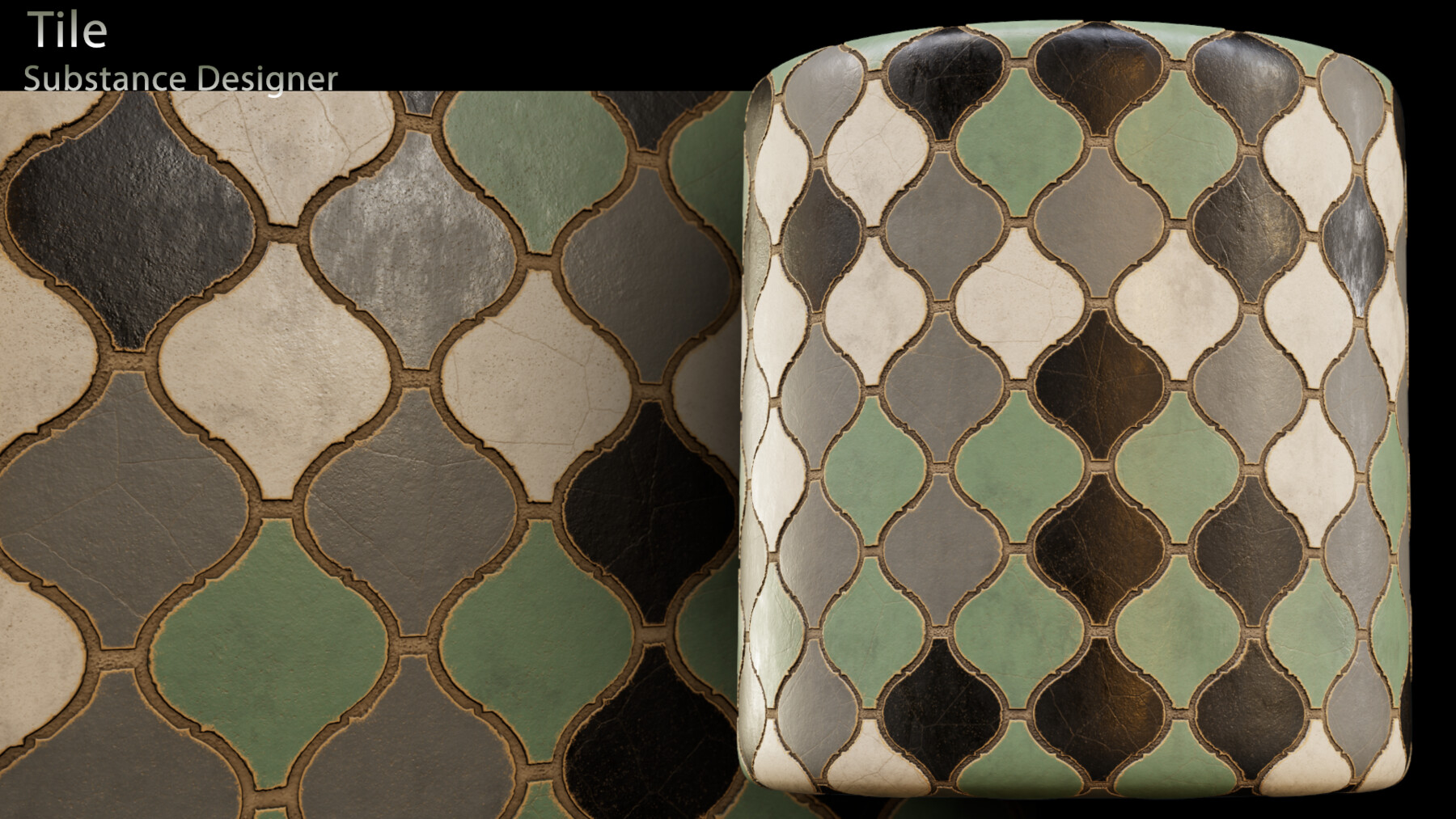 ArtStation - Wall Tile | Game Assets