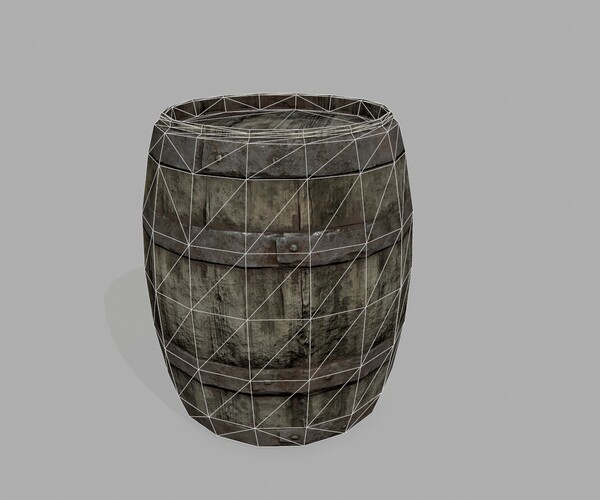 ArtStation - Barrel | Game Assets
