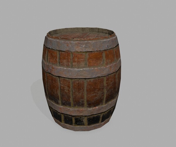 ArtStation - Barrel | Game Assets