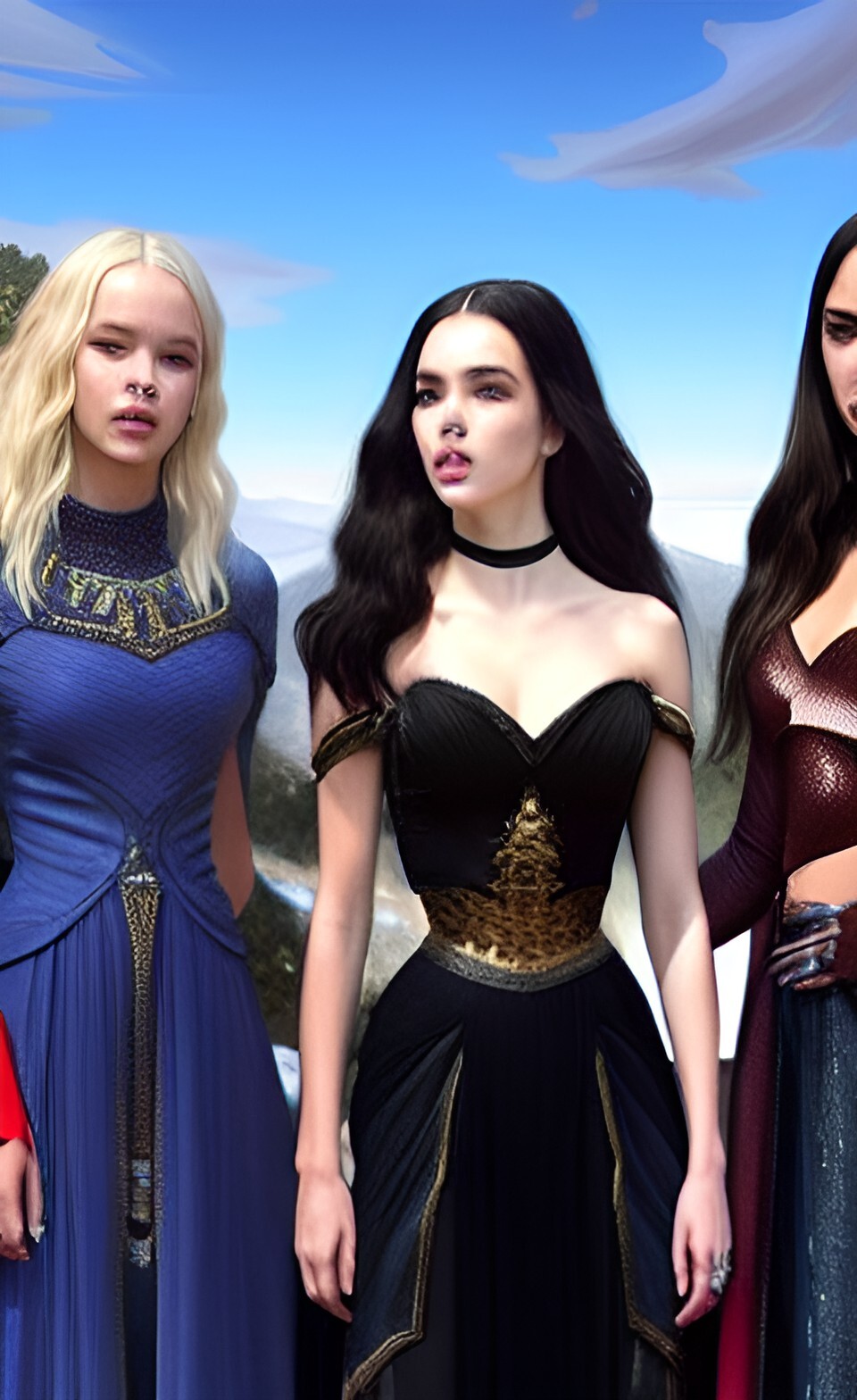 ArtStation - greek gothic goddess of chaos 26700 jpg pack wombo art ...