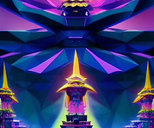 ArtStation - cybernetic temple 7400 jpg pack wombo art | Artworks