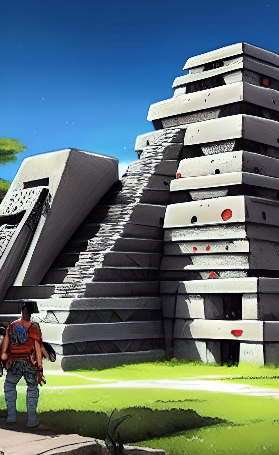 ArtStation - Aztec architecture 7900 jpg pack wombo art | Artworks