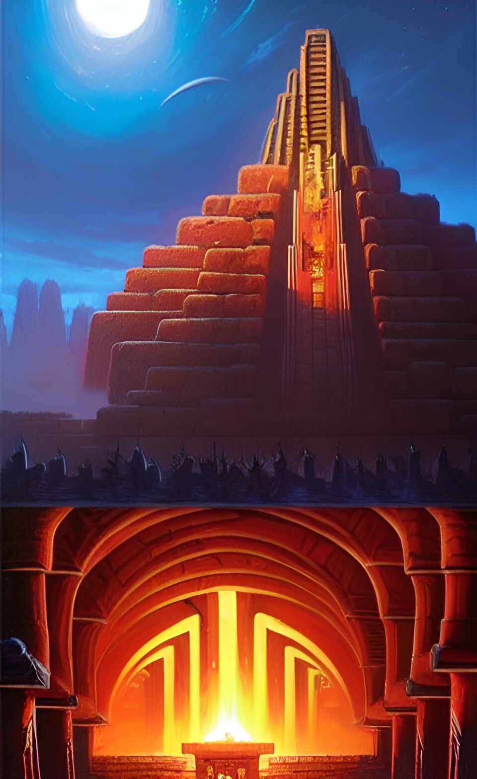 ArtStation - Aztec architecture 7900 jpg pack wombo art | Artworks