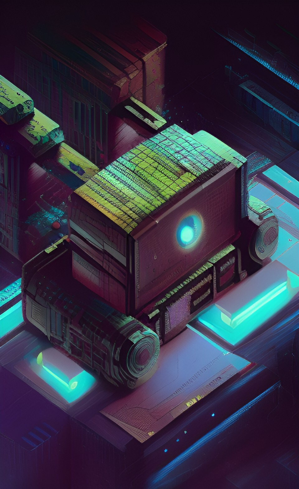 ArtStation - neuromancer 6400 jpg pack wombo art | Artworks