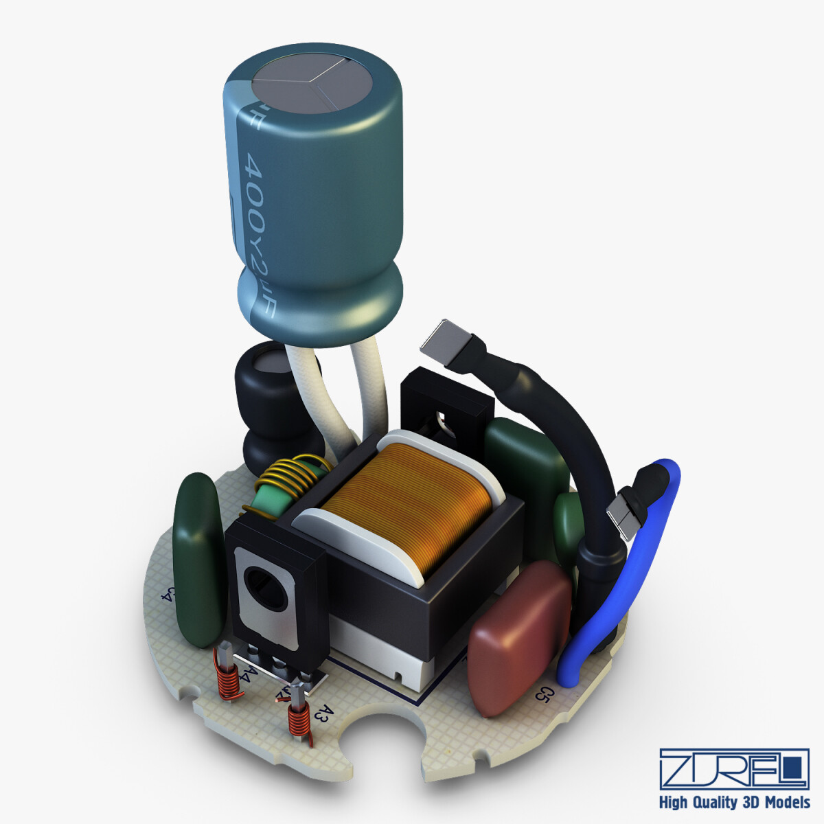 ArtStation - Circuit Board v 1 | Resources