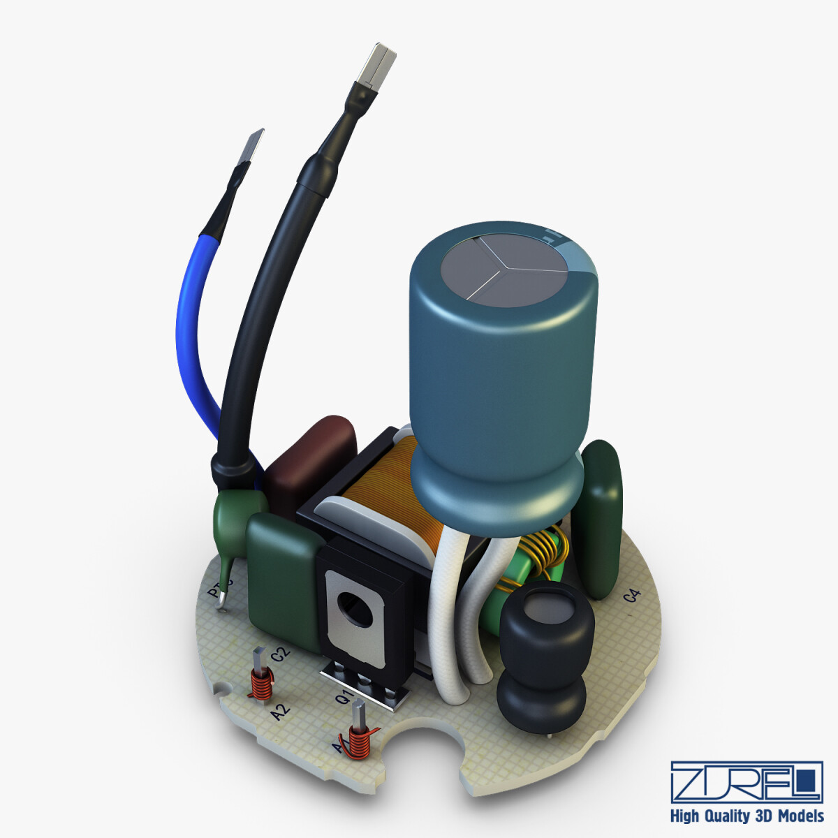 ArtStation - Circuit Board v 1 | Resources