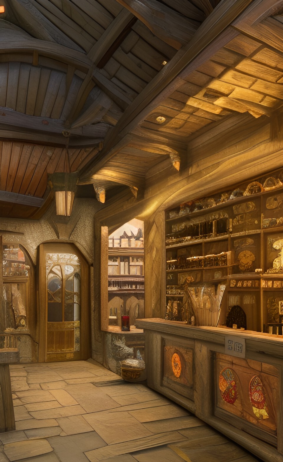 ArtStation - medieval shop 8200 jpg pack wombo art | Artworks