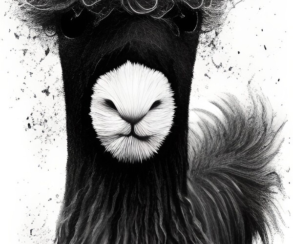 ArtStation - anthropomorphic alpacasso 2500 jpg pack wombo art | Artworks