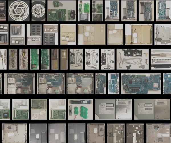 ArtStation - Electronics and Mechanical Texture Pack | Resources