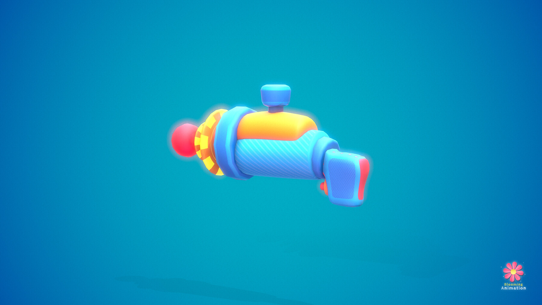 ArtStation - Stylized Laser Gun | Game Assets