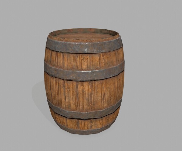 ArtStation - Barrel | Game Assets