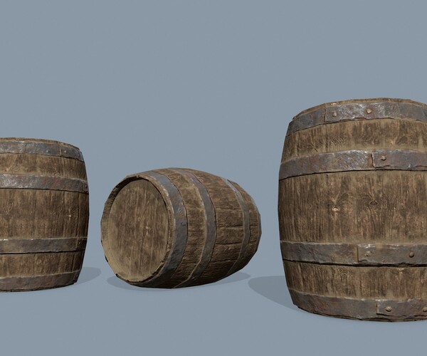 ArtStation - Barrel | Game Assets