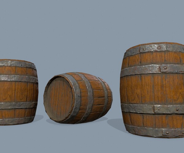 ArtStation - Barrel | Game Assets