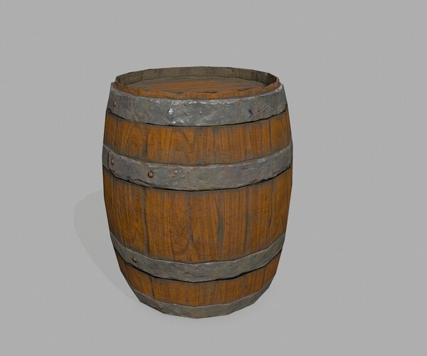 ArtStation - Barrel | Game Assets