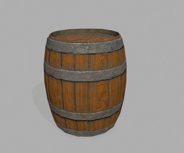 ArtStation - Barrel | Game Assets