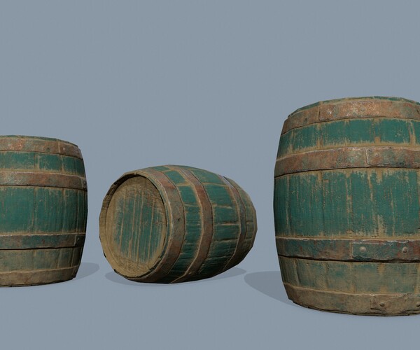 ArtStation - Barrel | Game Assets