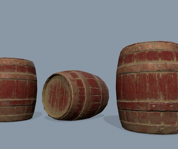 ArtStation - Barrel | Game Assets