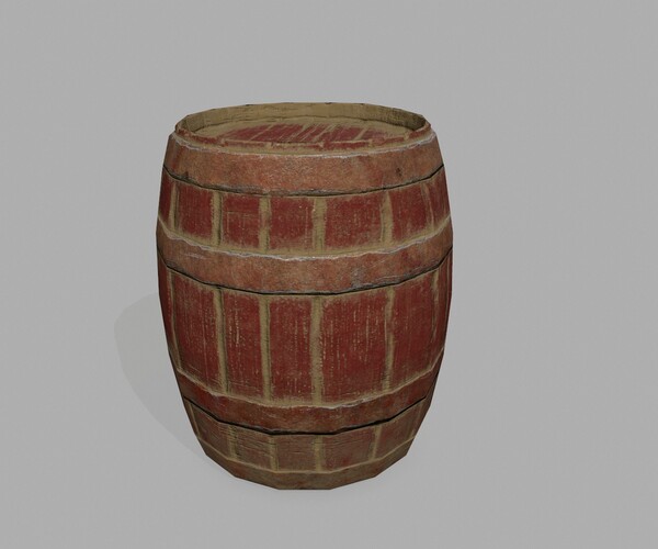 ArtStation - Barrel | Game Assets