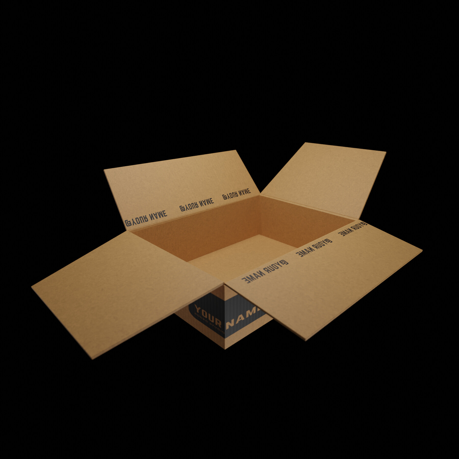 ArtStation - Box Animation Template | Blender | Resources