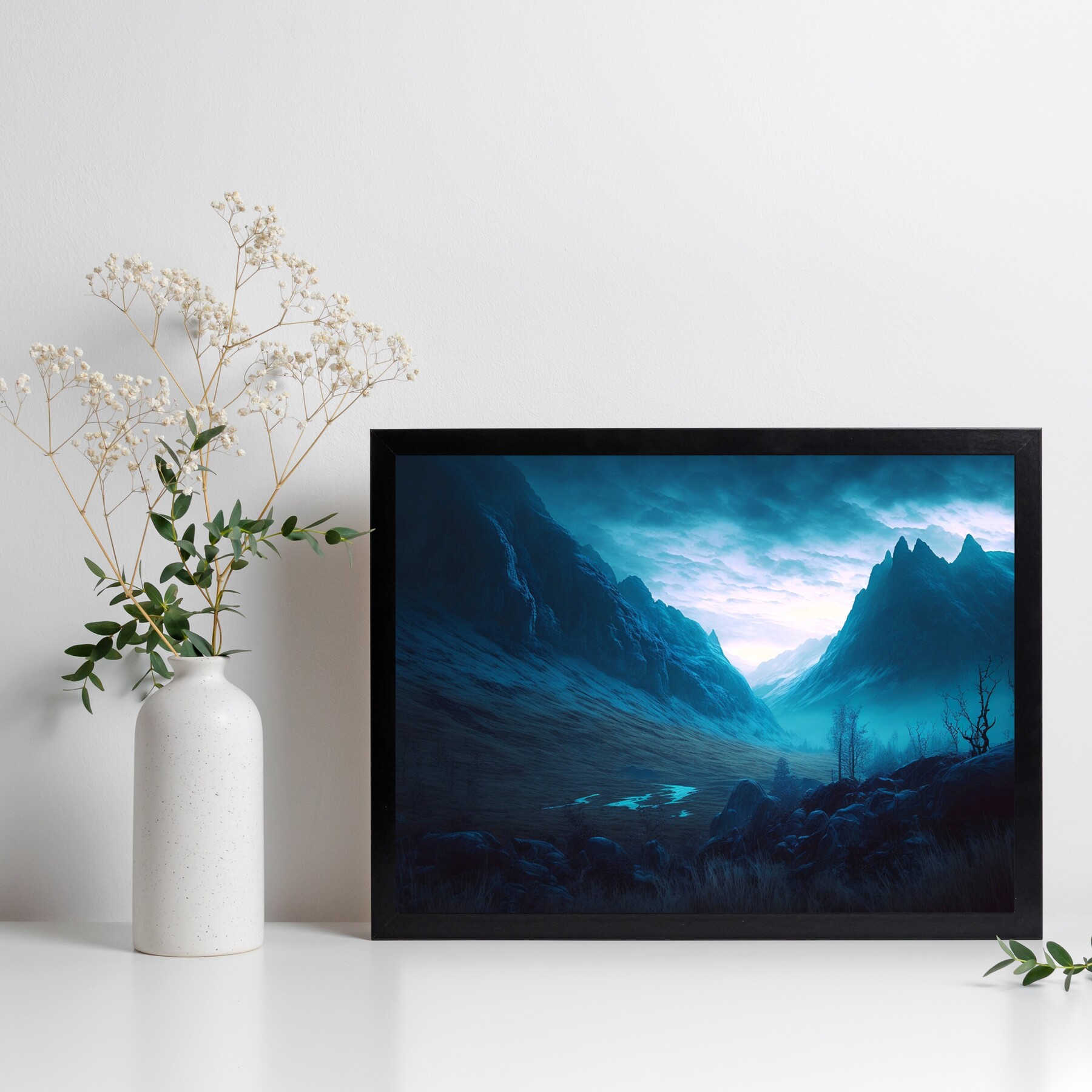 ArtStation - Dark Blue Valley | Artworks