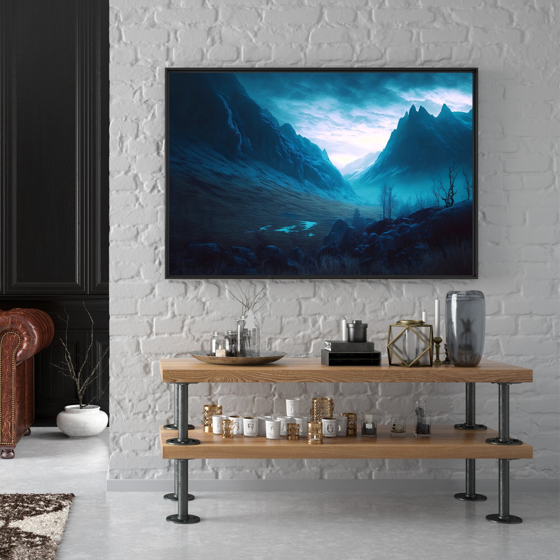 ArtStation - Dark Blue Valley | Artworks