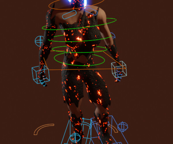 ArtStation - Lava Goddess | Resources