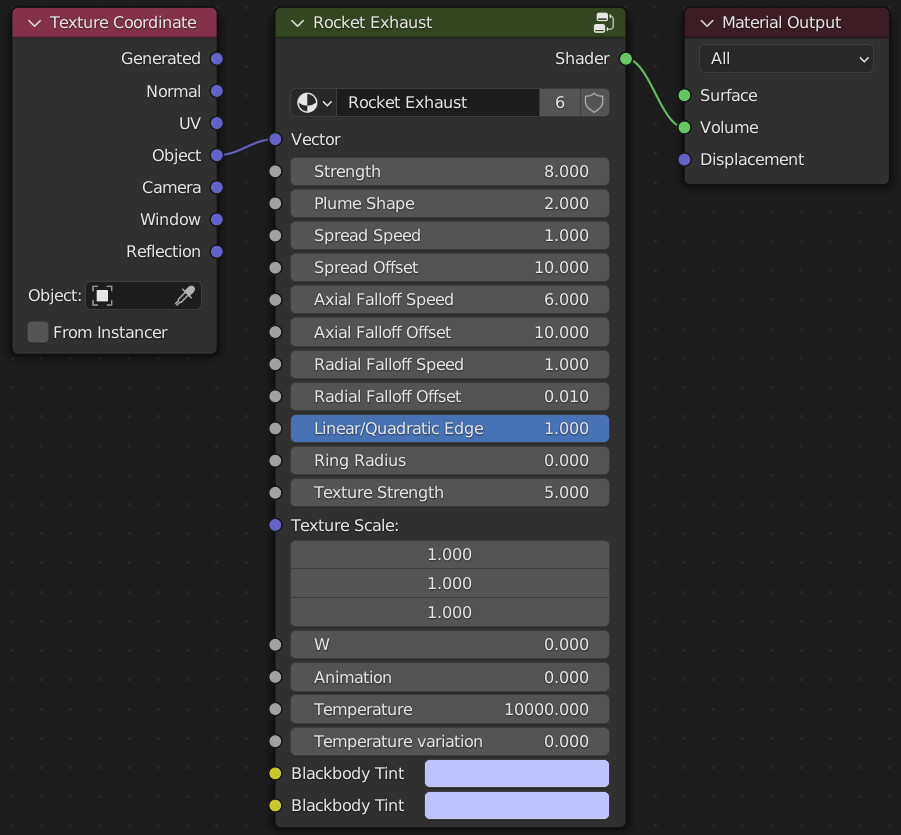 ArtStation - Rocket Exhaust Blender Shader | Resources