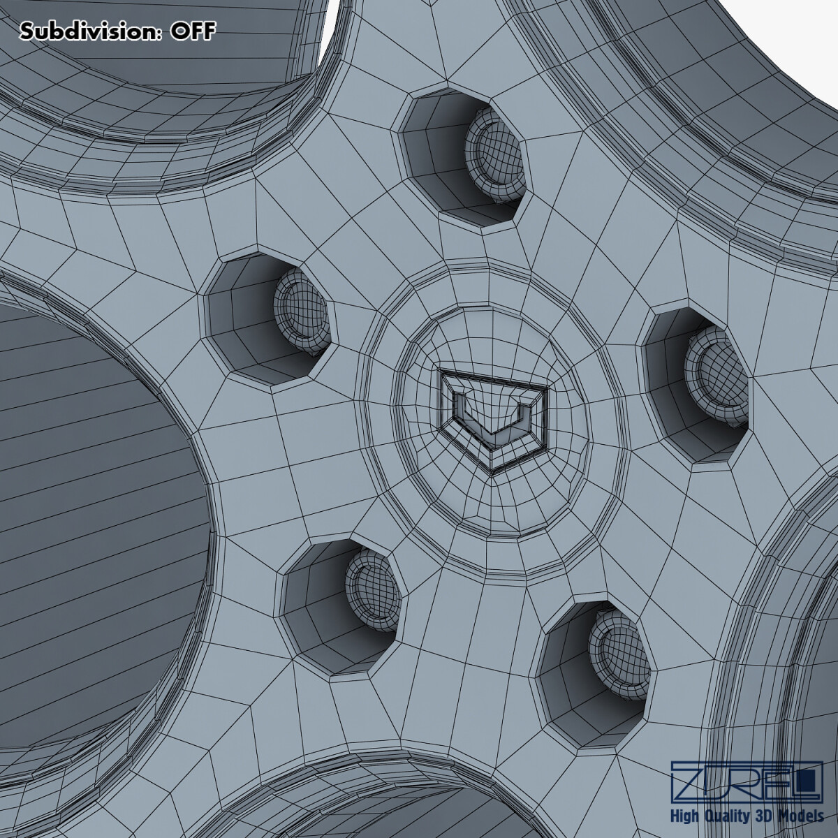 ArtStation - Vossen CG 205 19 Wheel Silver | Resources