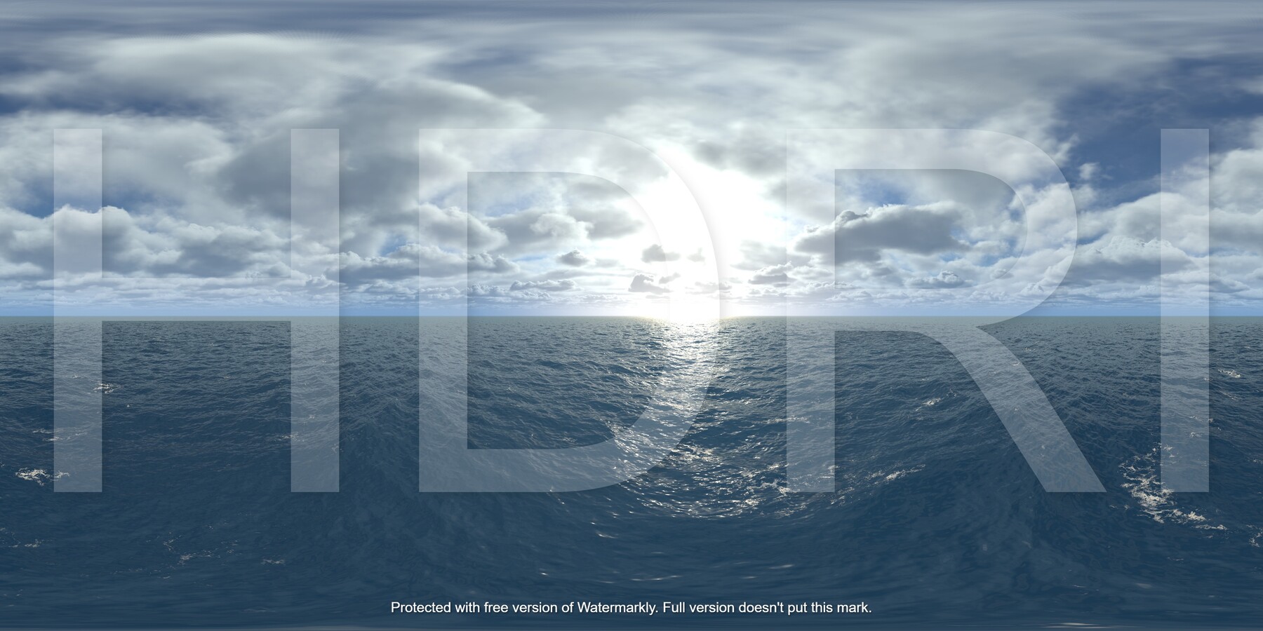 ArtStation - 4k HDRI of ocean with different time settings | Resources